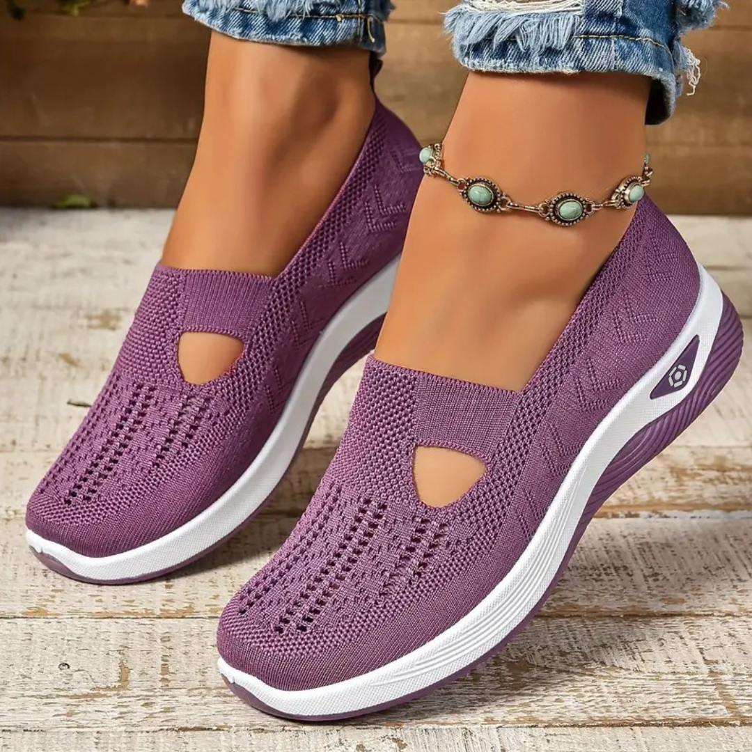 Women's Casual Breathable Slip On Orthopedic Walking Sneakers – BEEMODA